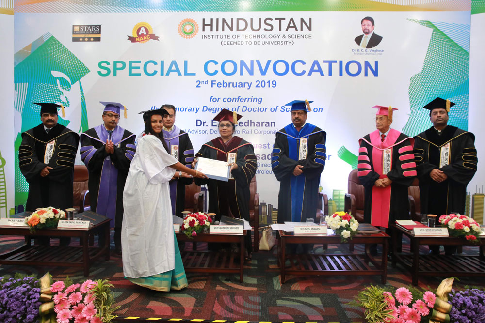 SPECIAL CONVOCATION CONFERMENT OF DEGREE OF DOCTOR OF SCIENCE (HONORIS ...